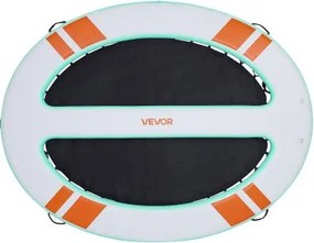 Nafukovací plovoucí dok VEVOR, 3,05 × 2,44 × 0,15 m