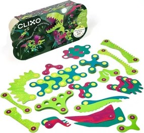 CLIXO Magnetická stavebnice Dino Adventure / 36 dílků / od 6 let