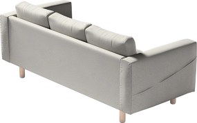 Potah na pohovku IKEA Norsborg 3-místná barva šedá látka pletený vzor