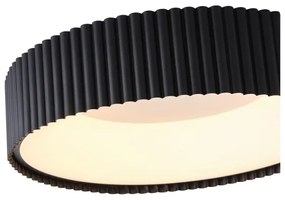 LED Stropní svítidlo HALLO LED/30W/230V 3000K černá pr. 46 cm