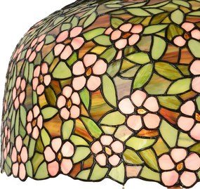 Barevná stolní lampa Tiffany Flower Garden - Ø 46*72cm
