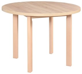Jídelní stůl Paul Zvolte barvu horní desky: Bílý (borovice andersen), Zvolte barvu nožek: Bílá