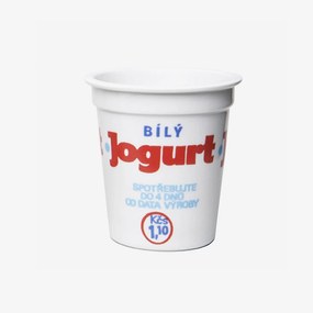 Porcelánový kelímek Bílý jogurt