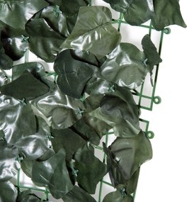 Outsunny Umělý živý plot 300 x 150 cm Tmavě zelená pro zahradní balkonové stěny