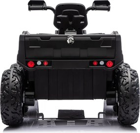 LEAN CARS Čtyřkolka na baterie ATV 6 kol s přívěsem JC606 24V 4x4 modrá