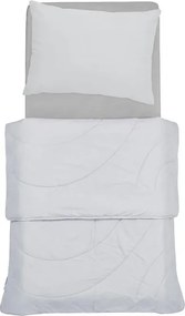 SCANquilt přikrývka CLIMA COOL - chladivá lehká - hřejivost Sq 1, světle šedá 140 x 200 cm