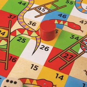 Bigjigs Toys Žebříky a hadi 2 / od 3 let