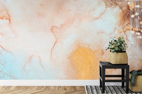 Fototapeta Marble Ink Abstract Art From Exquisite Original Painting For Abstract Background . Painting Was Painted Pattern Of Ombre Alcohol Ink . Samolepící tapety 520x318