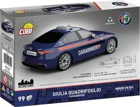 COBI 24654 Alfa Romeo Giulia Quadrifoglio Carabinieri / Stavebnice / 9