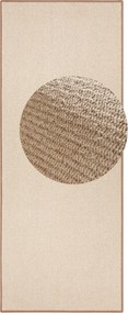 Kusový koberec Bouclé 104434 Beige, 67x150, béžová, chodba / predsieň, BT Carpet