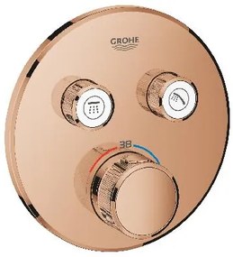 Grohe Grohtherm SmartControl - Termostatická sprchová baterie pod omítku, 2 ventily, Warm Sunset 29119DA0