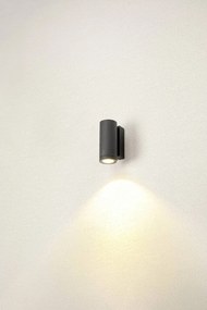 LA 1003422 ENOLA ROUND S single Outdoor, nástěnné LED svítidlo, antracitové - BIG WHITE (SLV)