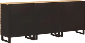 Servírovací skříň 3 ks 60 x 33 x 75 cm Masivní mangové dřevo 3310101
