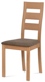 Jídelní židle BC-2603 Buk, potah hnědý melír
