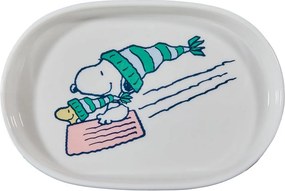 PEANUTS Talířek na šperky oválný Snoopy v čepici 15 x 10 cm