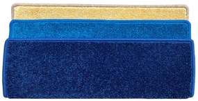 Nášlapy na schody Eton Lux (půlkruh-obdélník) Varianta: Eton Lux tmavě modrý 24x65 cm půlkruh - SLEVA