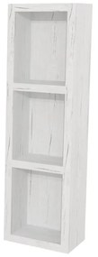 Mereo Mereo, Aira, koupelnová skříňka 20 cm, horní, policová, Multidecor, CN796SPINO