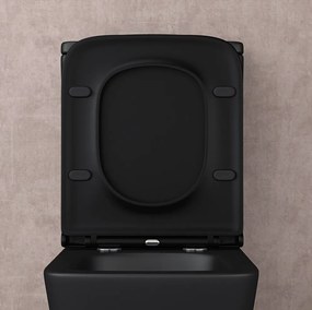 design stojící klozet DOPORRO DZ112 WC - BLACK - soft close