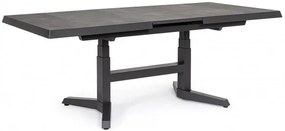 BIZZOTTO Rozkládací zahradní stůl ROBERT 143/183x88 cm černý 0663349