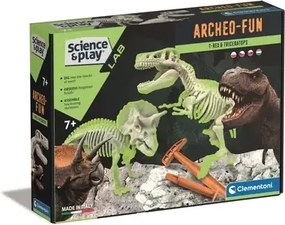 Clementoni SciencePlay Lab: Tyrannosaurus Rex + Triceraptos / od 7 let