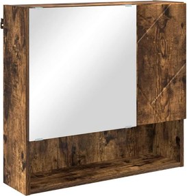 Sada koupelnového nábytku 5 ks Kouřový dub 61 x 35 x 64 cm 3392998