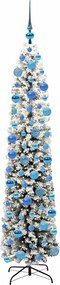 Umělý vánoční stromeček Zelená 180 cm PVC, ocel a plast 3395025