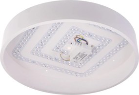 T-LED Bílé LED stropní svítidlo kulaté 500mm 48W CCT 105445