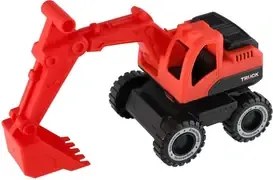 TEDDIES Stavební auta 3 ks / Na volný chod / Plast / 15-19 cm / od 3 l