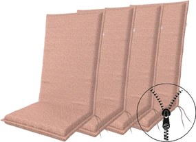 Doppler ART 4041 - set 4 ks polstrů na křeslo s vysokým opěradlem