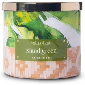 Colonial Candle svíčka Tropical Island Green, 411 g