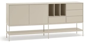 Krémová komoda 220x98x45 cm Platt – Teulat