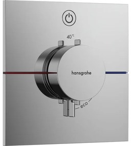 Hansgrohe ShowerSelect Comfort E Termostatická podomítková baterie jednocestná, chrom 15571000