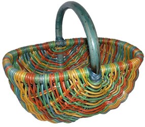 Košíkárna Košík nákupní ratanový 48x36 cm