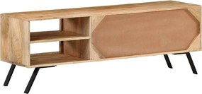 TV stolek 110 x 30 x 40 cm masivní mangovníkové dřevo 328312