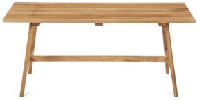Dřevěná lavice Andrea House Oak Bench, 100 cm | přírodní MU71006