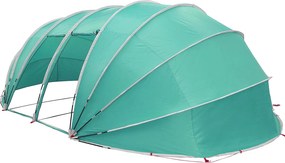 vidaXL Stan na bazén 640 x 432 x 205 cm 185T polyester s PU vrstvou [42001142]