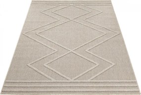 Kusový koberec Patara 4954 Beige – na von aj na doma, 80x250, béžová, chodba / predsieň, Ayyildiz