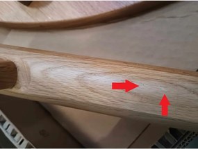 Kulatý rozkládací jídelní stůl v dekoru dubu ø 120 cm Carno - II. jakost – Unique Furniture