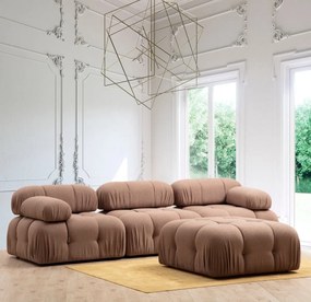 Taburet Bubble 95 cm bouclé - výběr z 8 provedení