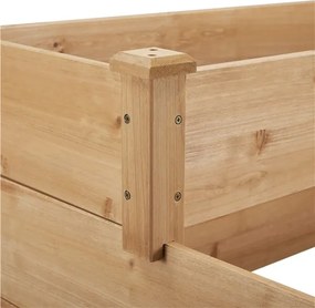 Vyvýšený záhon Yaheetech – světle hnědá (255059145995)