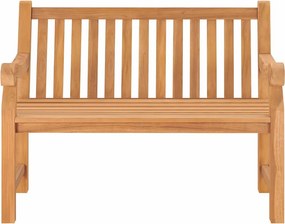 Zahradní lavice 114 cm masivní teakové dřevo 316638