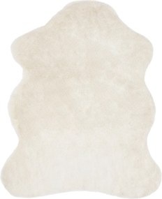 XXXLutz UMĚLÁ KOŽEŠINA, 90/110 cm, bílá Novel - Kůže - 007821016121