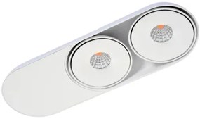 LED bodové světlo Toronto 2 bílé