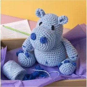 Creativ Company Sada na háčkování Amigurumi hroch / od 12 let