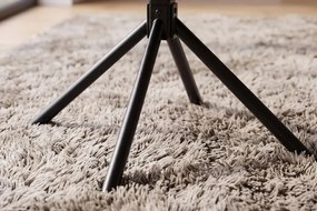 Designová otočná židle Vondila zelený samet