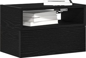 vidaXL Nástěnný noční stolek 45x26x28,5 cm [858598] Barva: dub sonoma