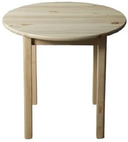 ImportWorld Stůl kruhový Pavel - průměr 50 cm (Barva dřeva: Borovice)