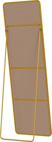 Zrcadlo Gurnee 160x50 cm – zlatá lesklá