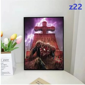 Stylový plakát "Spiderman" - 25 motivů/5 velikostí Motiv: z22, Velikost: 50x70 cm