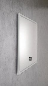 Sapho Sapho, GEMINI zrcadlo s LED osvětlením 100x70cm, chytré funkce, GM100K